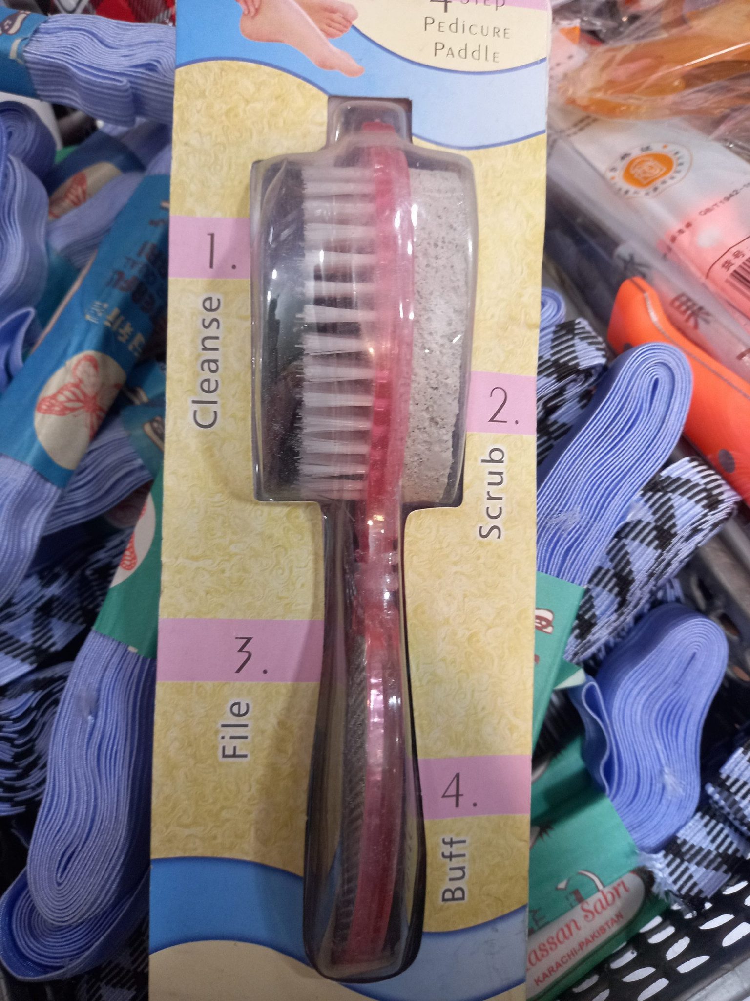 Foot Filer 4 Shapes Pedicure Paddle - Miny
