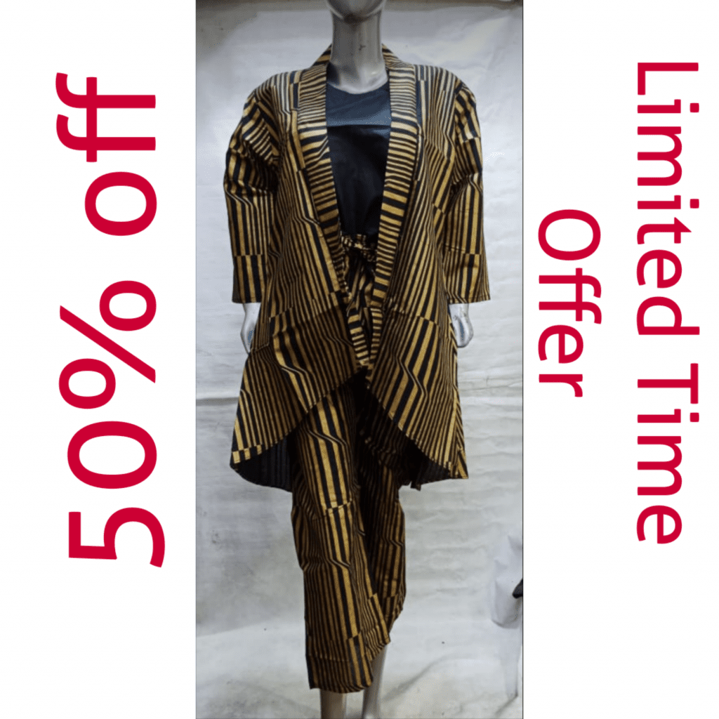 Cotton Gaown Style 3 Piece Suit - Miny